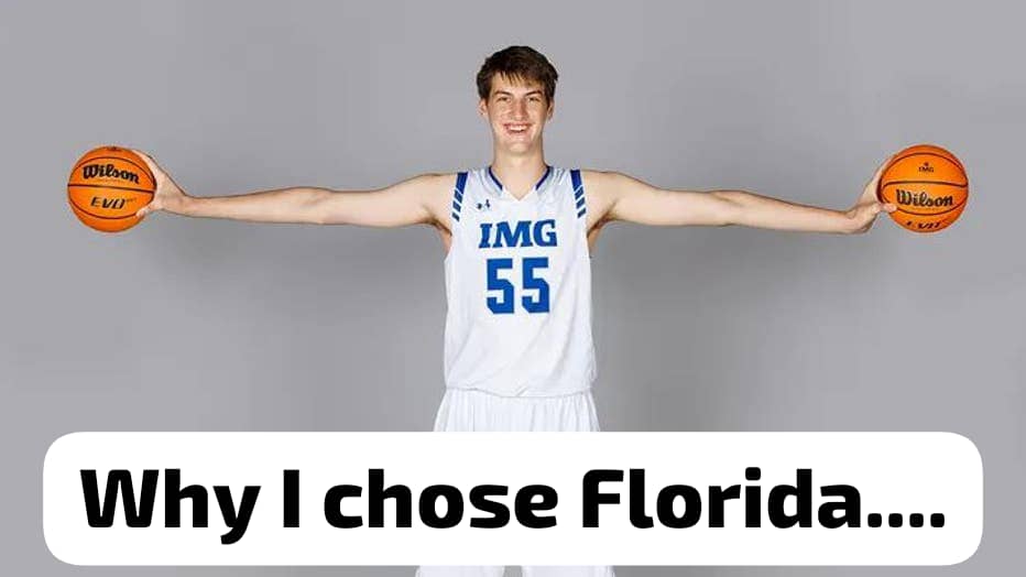 FLORIDA No. 1 Recruit Commits to Florida Basketball, Says He Chose the ...