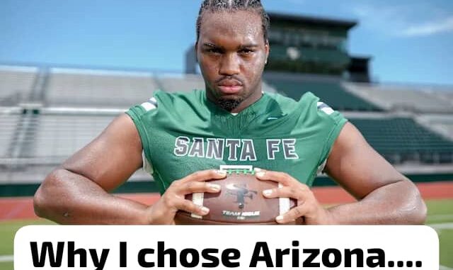 ARIZONA No. 1 Recruit Commits to Arizona State Football, Says He Chose ...