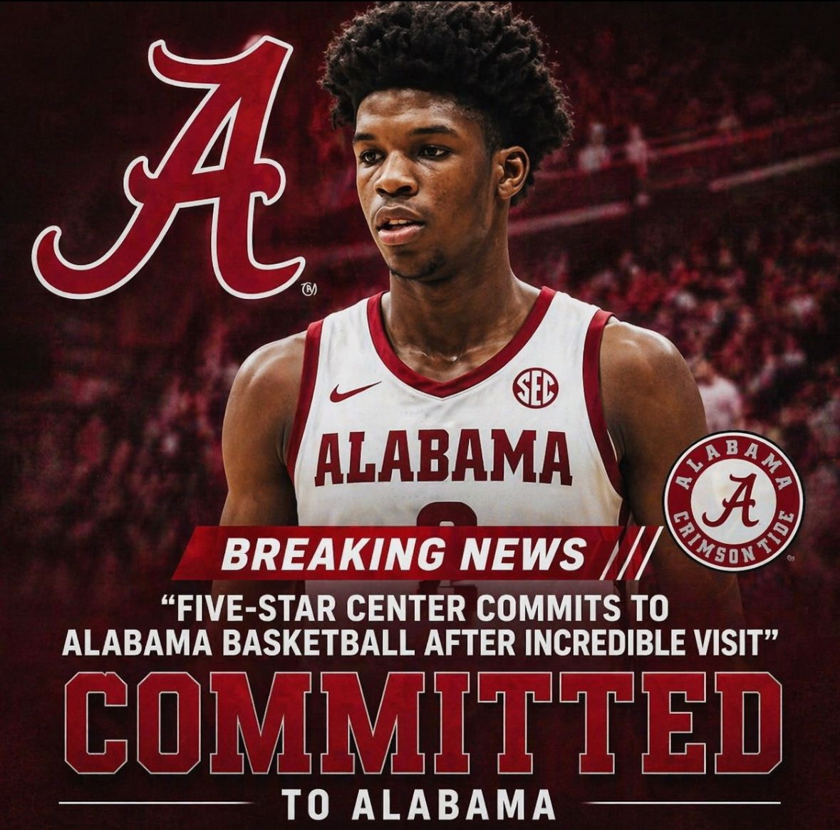 BREAKING: The Alabama men's basketball program has officially secured a ...