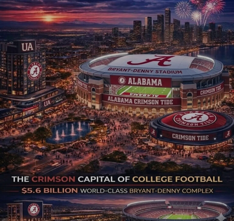 BREAKING: Alabama Crimson Tide Announce $5.6 Billion Stadium ...